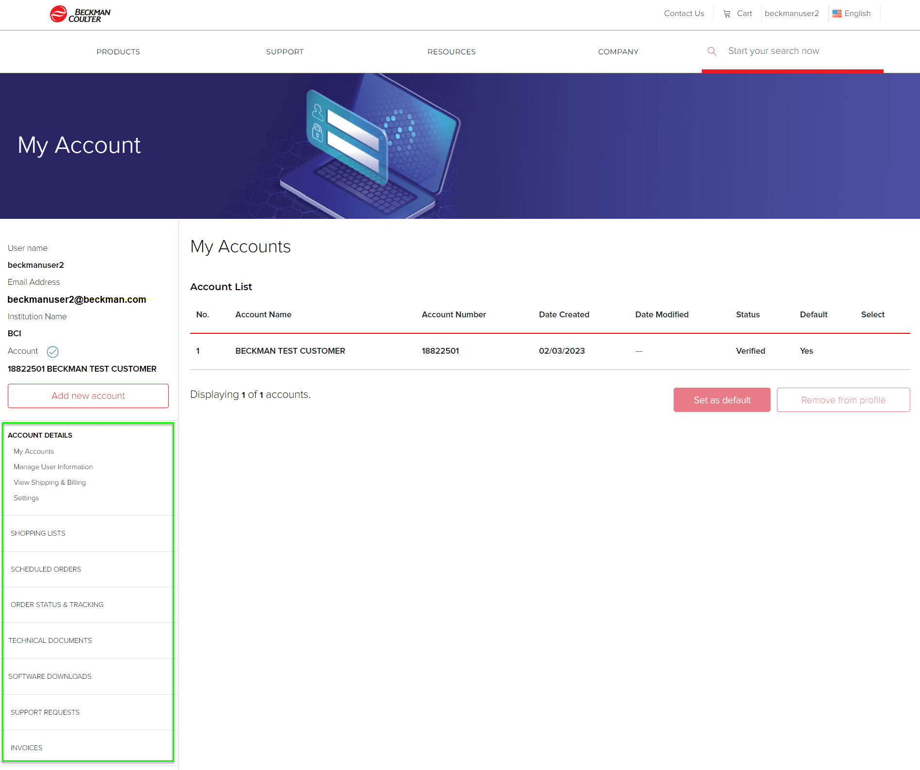 Create Your Beckman Coulter Account | Beckman Coulter