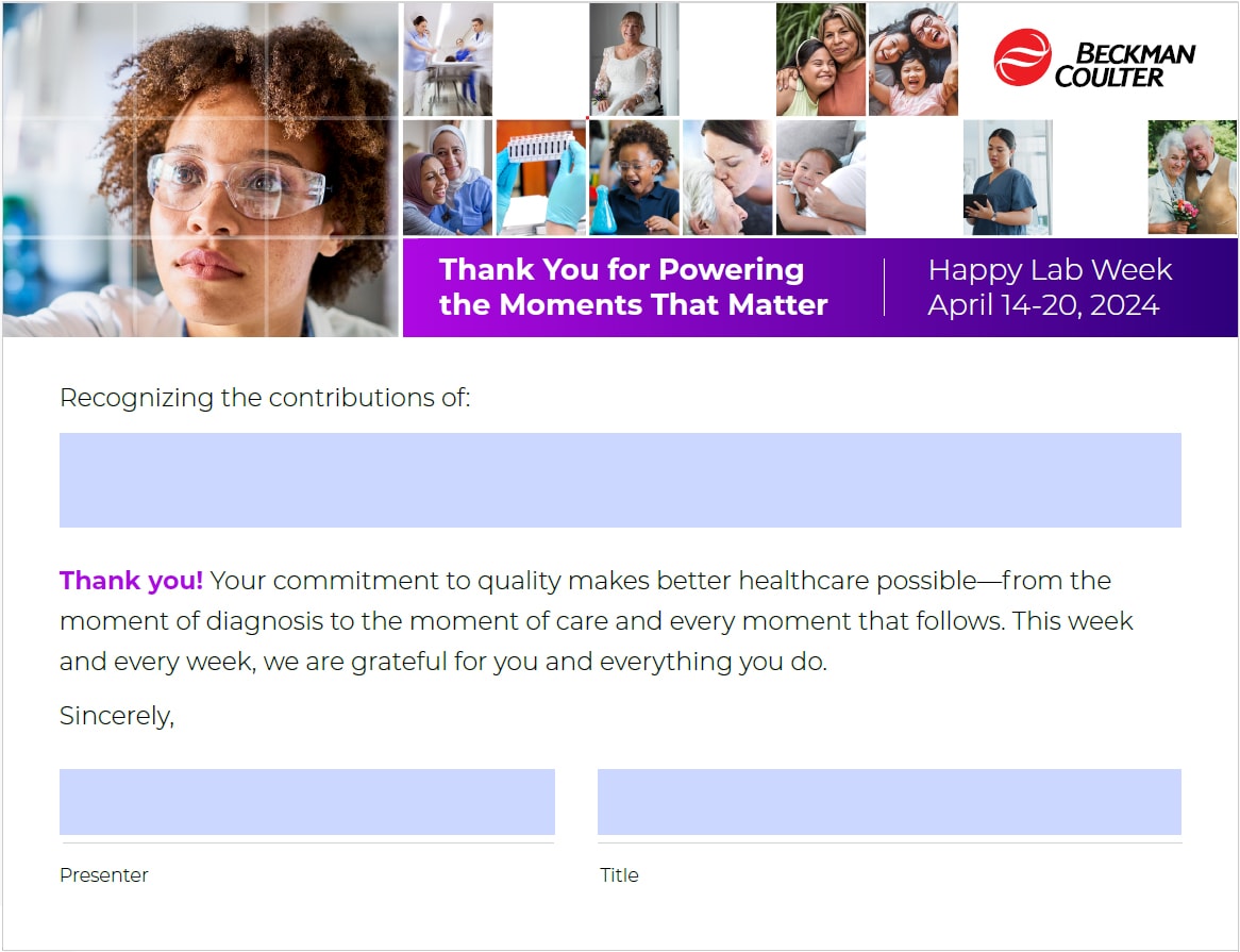 Lab Week 2024 | Beckman Coulter